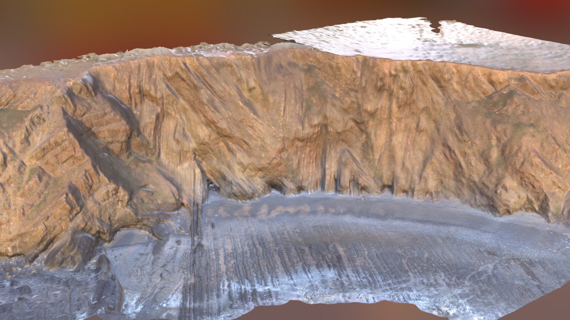 Hartland Cliff Section - 3D model by DrRickThomas (@RickThom) [913335a ...