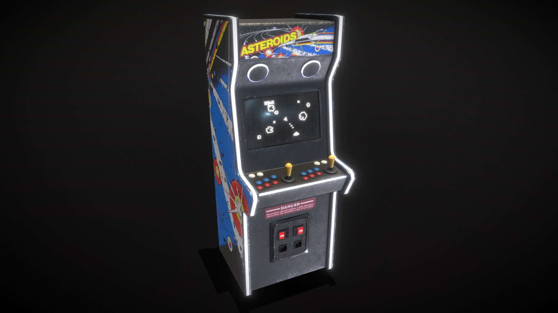 Arcade Machine - 3D model by adamar.art [9133f35] - Sketchfab
