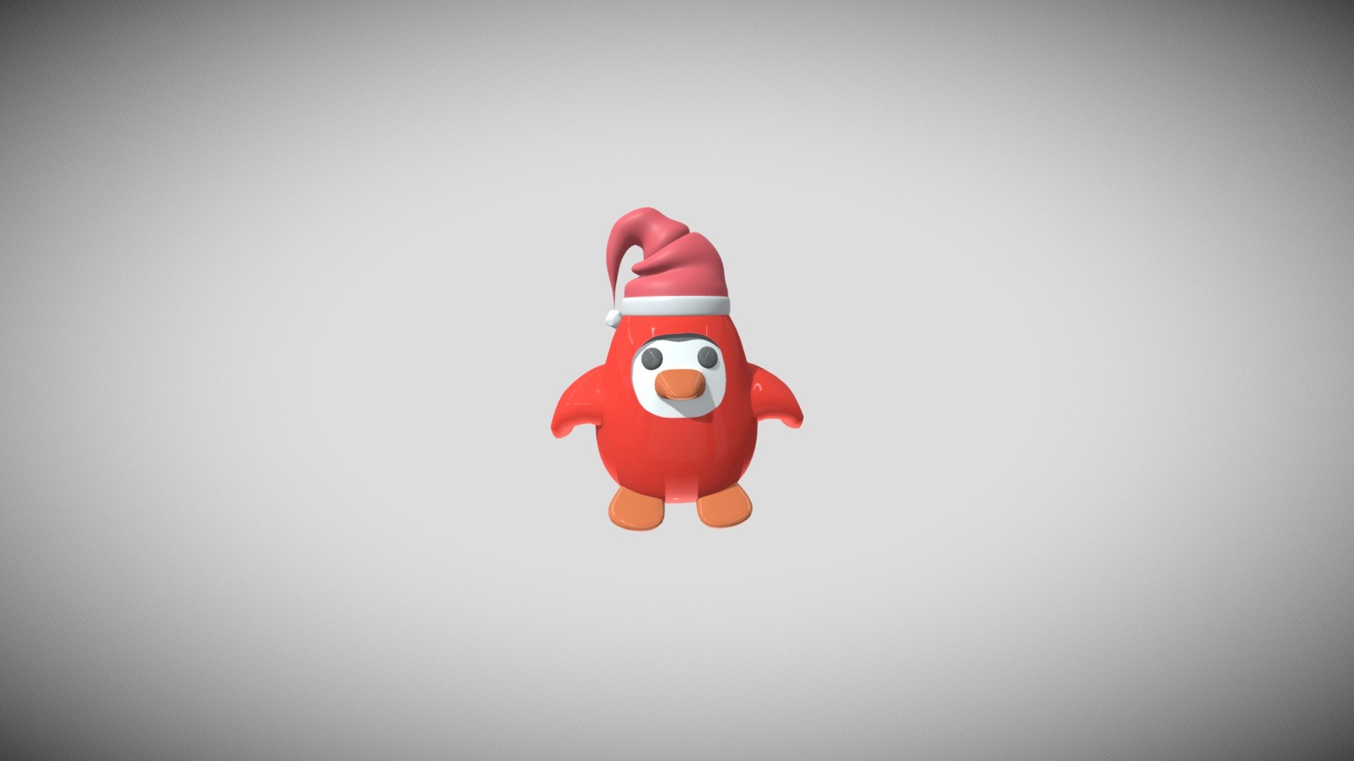 Penguin rig SANTA - 3D model by misspiss [9134e6f] - Sketchfab