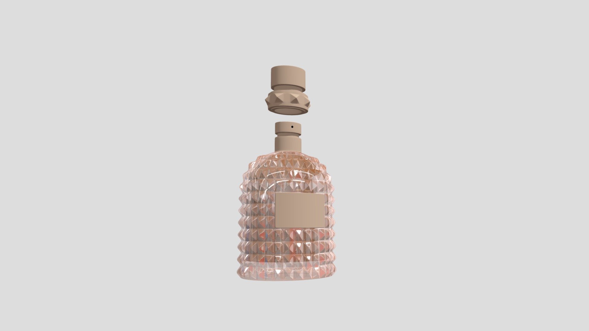 Valentino Uomo Perfume Bottle - 3D model by Gelato (@gelato3d) [9137f1b ...