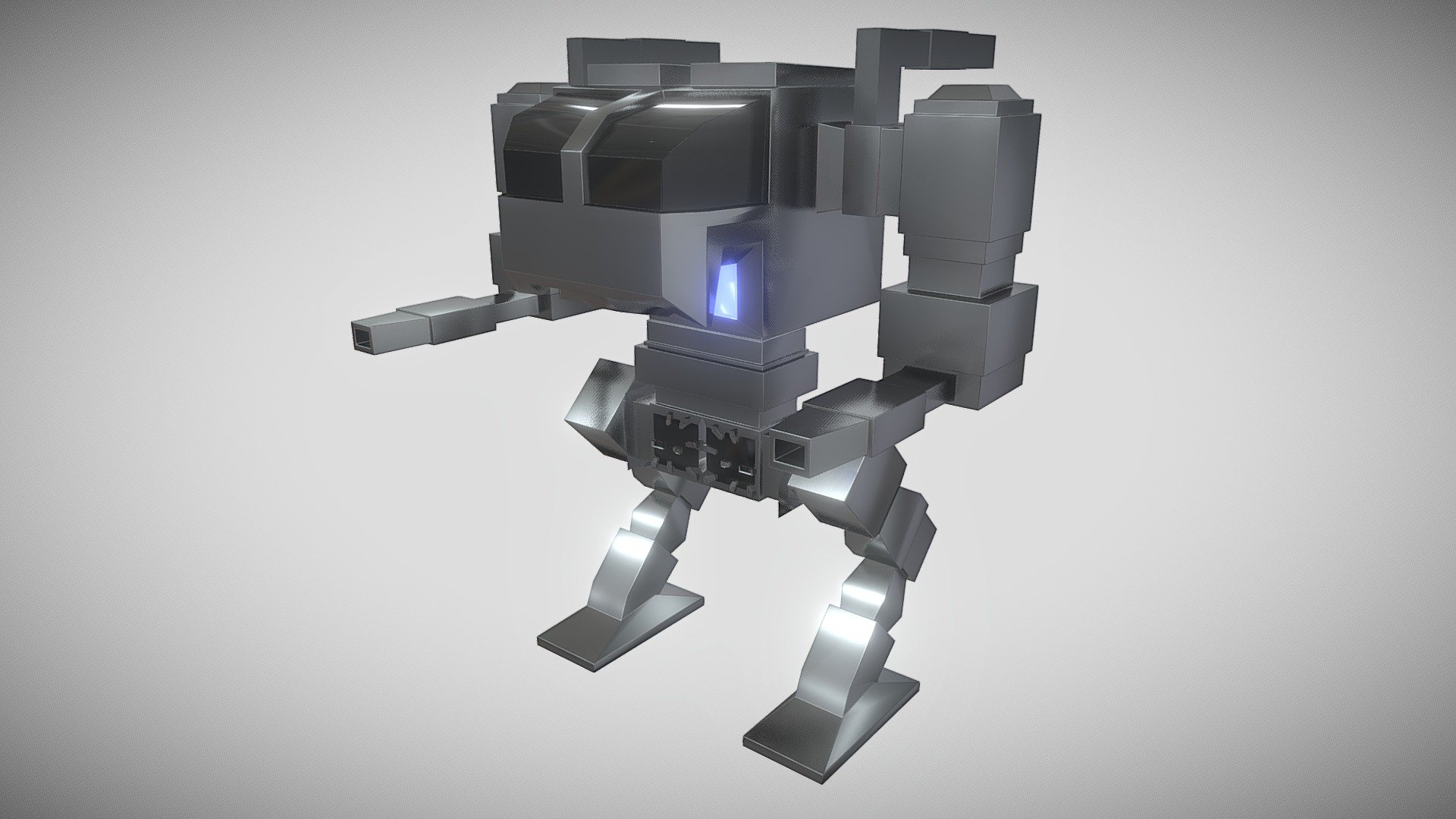 Mech Robot - Download Free 3D model by CG_pran [9139136] - Sketchfab