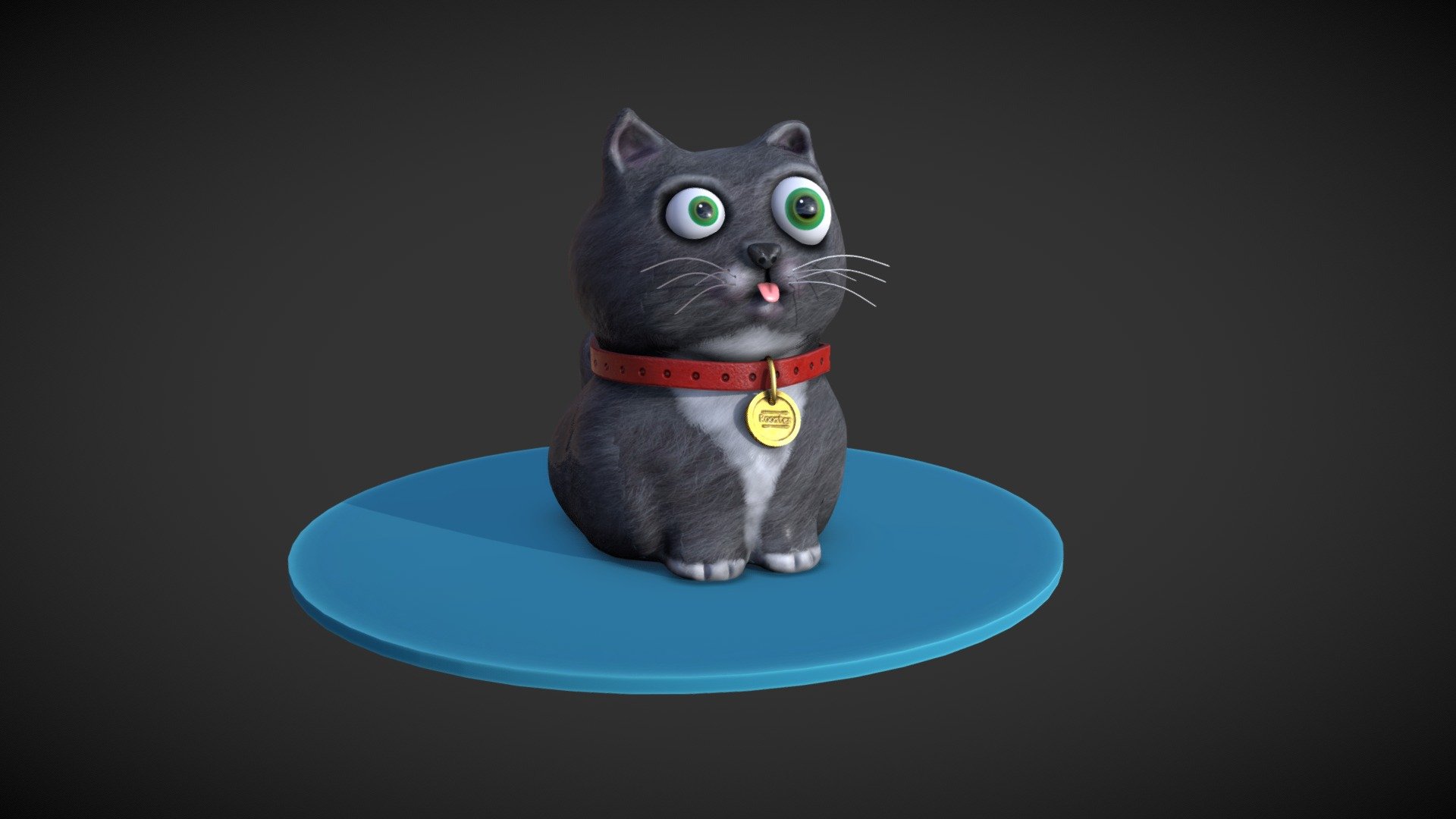 Wee Cat - 3D model by NVWilson [91398f9] - Sketchfab