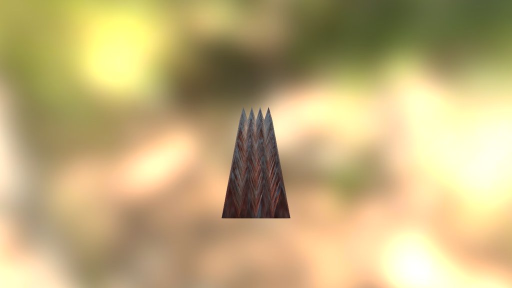 Large Spikes - 3D model by arthur_m_thurston_iii [913aaf0] - Sketchfab