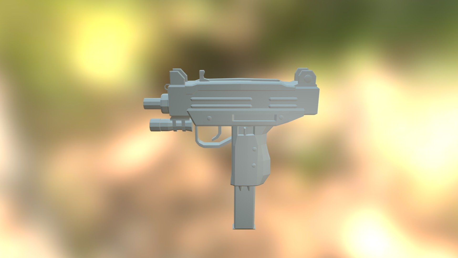 IMI UZI - 3D model by tofer [913b3d2] - Sketchfab