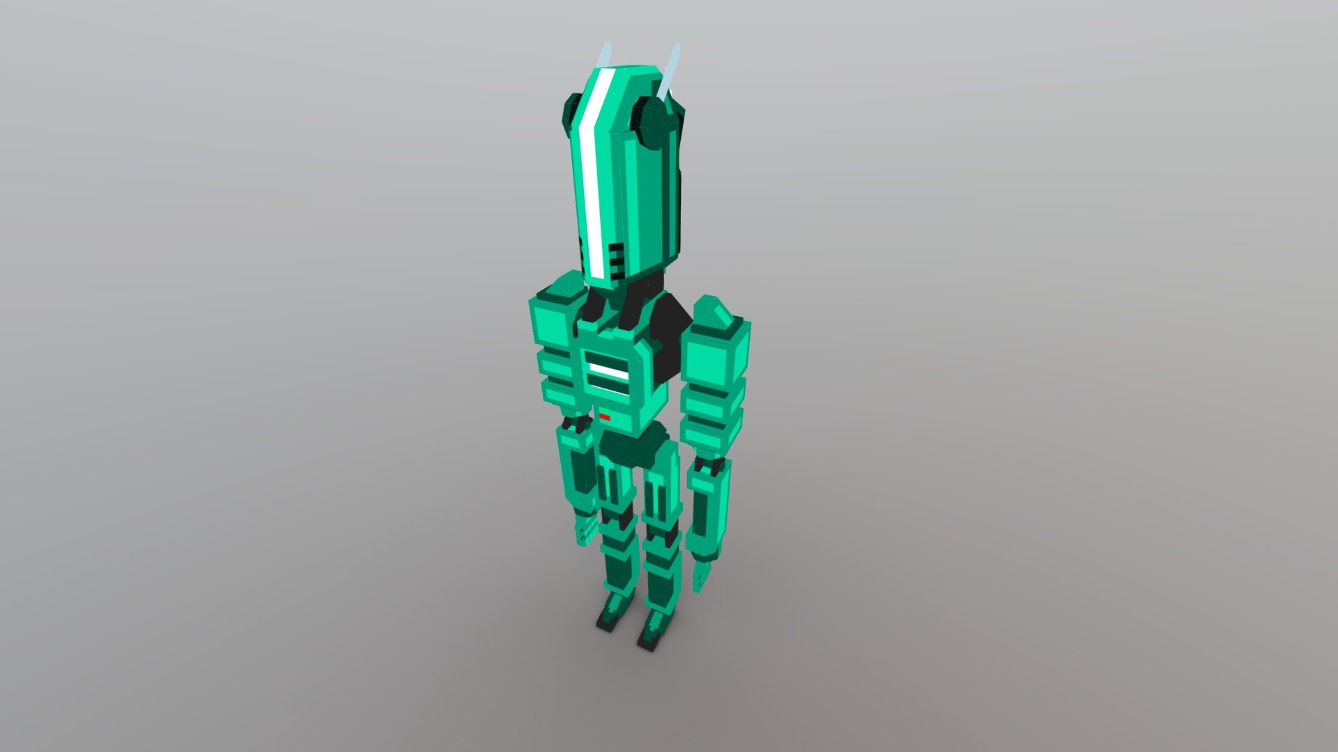Cybernetic Robot - 3D model by MSmaug [913c1a4] - Sketchfab