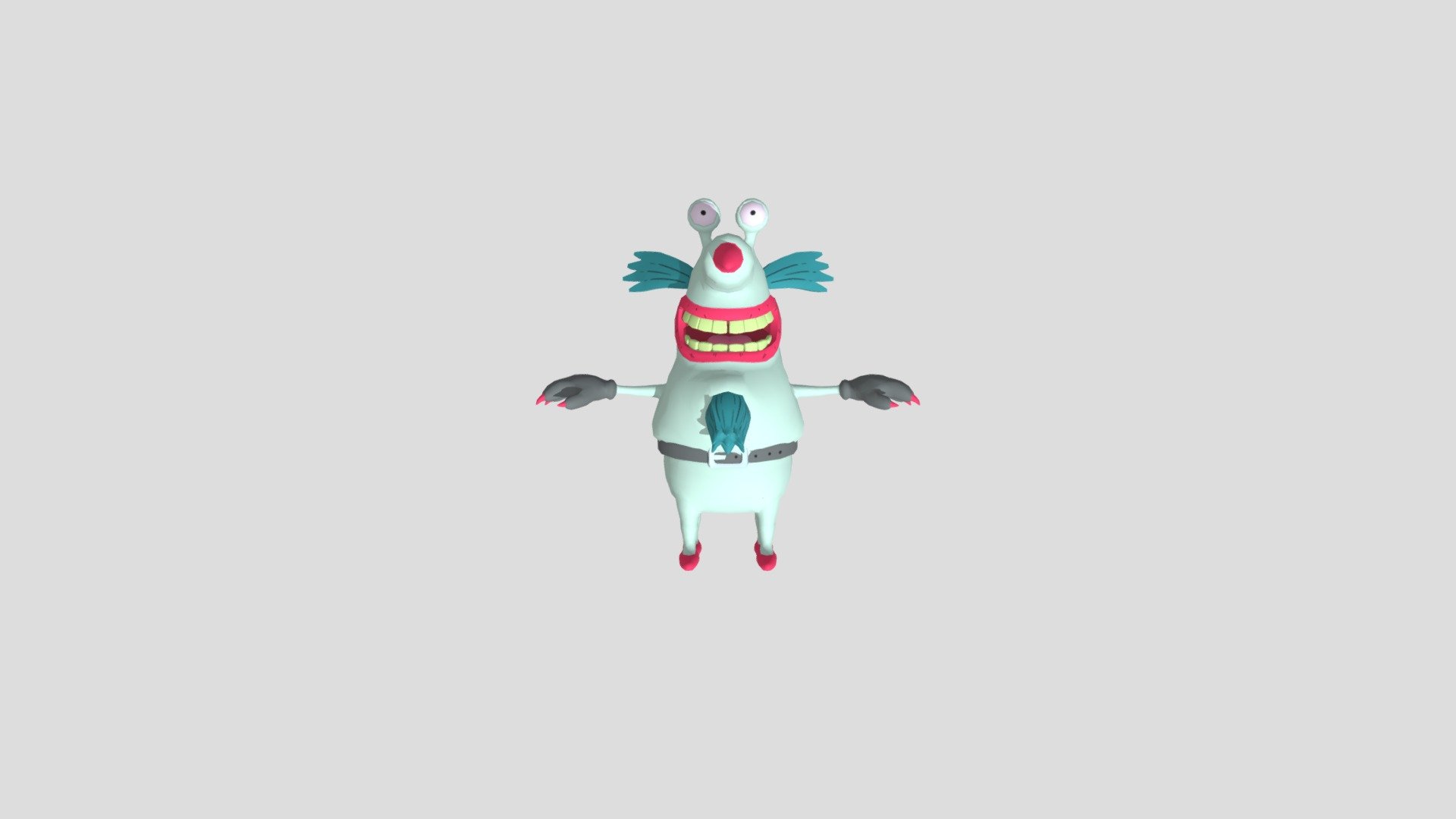 The Gromble - Nickelodeon All- Star Brawl - Download Free 3D model by ...