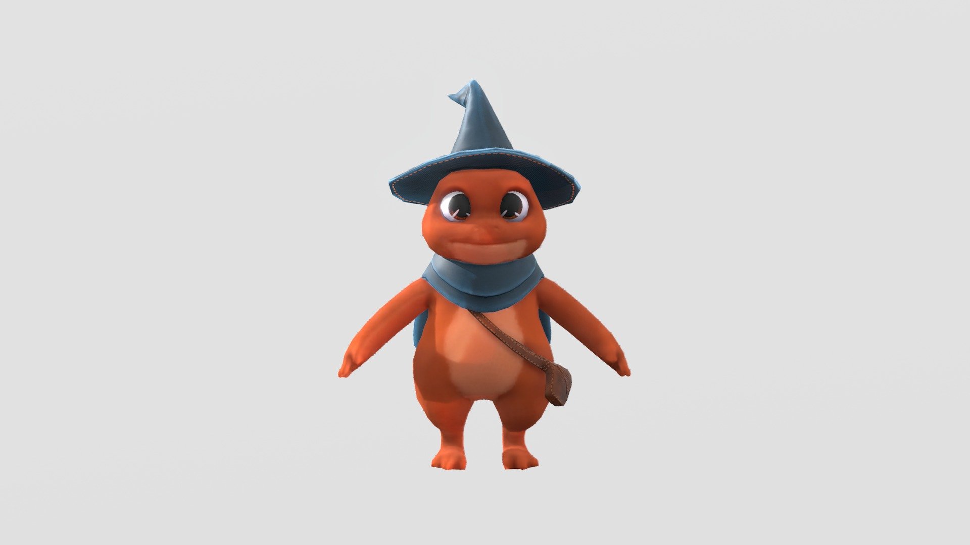 Salamander Wizard - 3D model by Harpieana [913df02] - Sketchfab