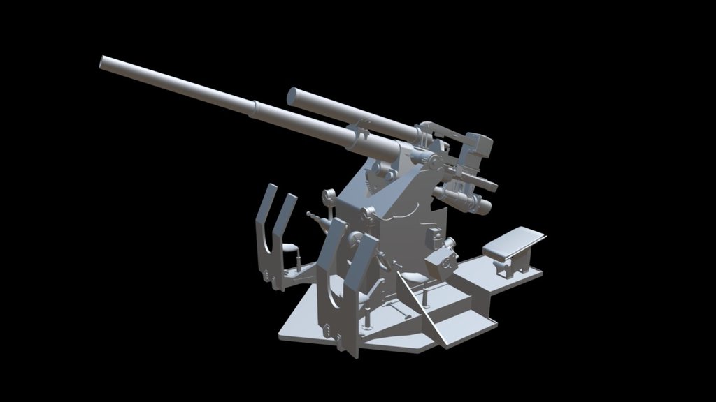 3.7 Inch AA - 3D model by Project Redsand (@ProjectRedsand) [913dffc ...