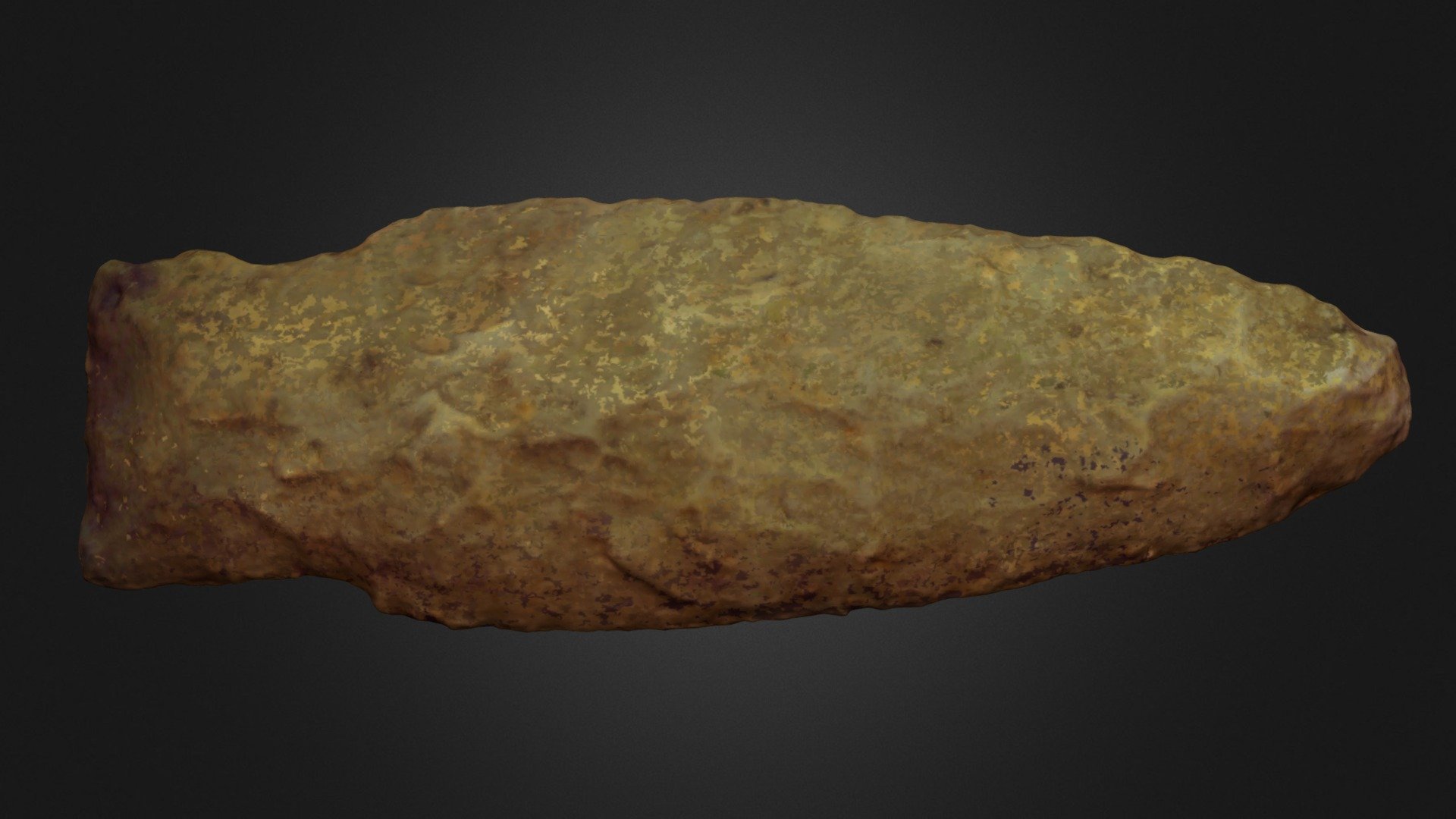 PALEOINDIAN PROJECTILE POINT - 3D model by Lakehead Anthropology ...