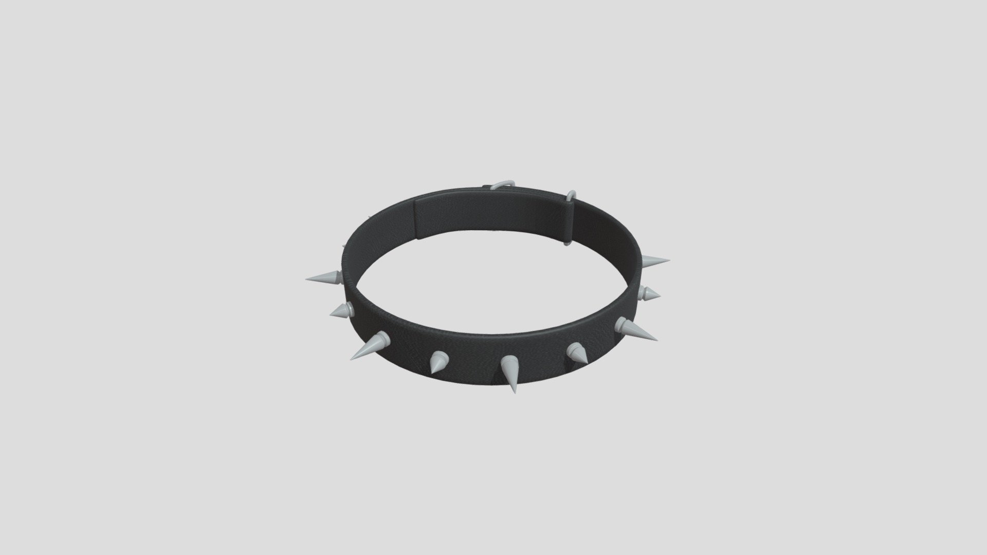 Spiked Collar - Buy Royalty Free 3D model by Ed+ (@EDplus) [913f771 ...
