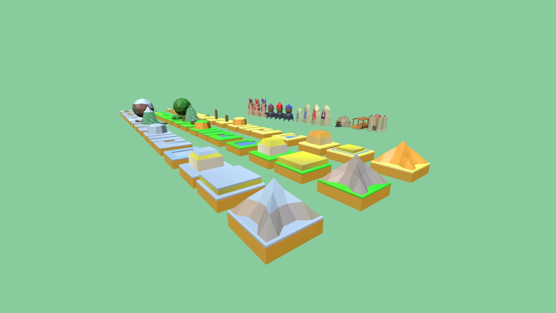 Tower Defense Asset Pack - Download Free 3D model by Lyngbakr [9141b41 ...