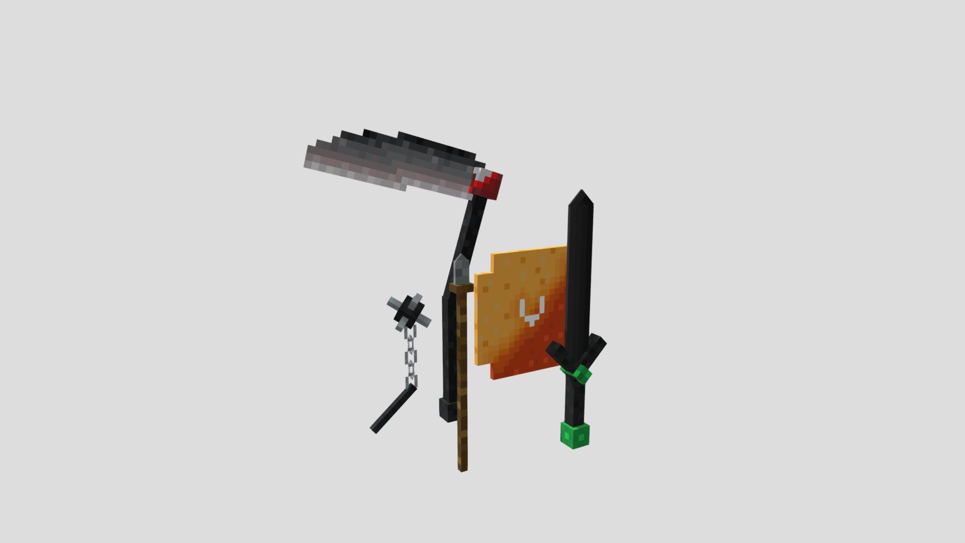 Weapon pack 1 - Download Free 3D model by foxtrot1241 [91459a6] - Sketchfab