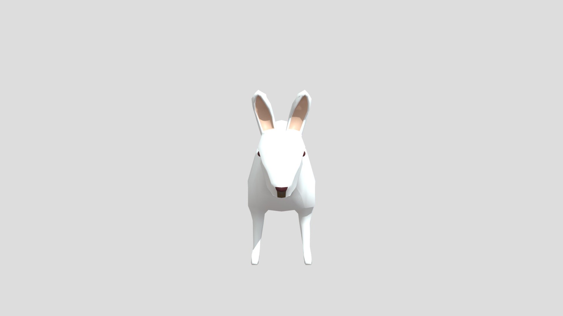 Low Poly Rabbit - Download Free 3D model by Akinremi [9146101] - Sketchfab
