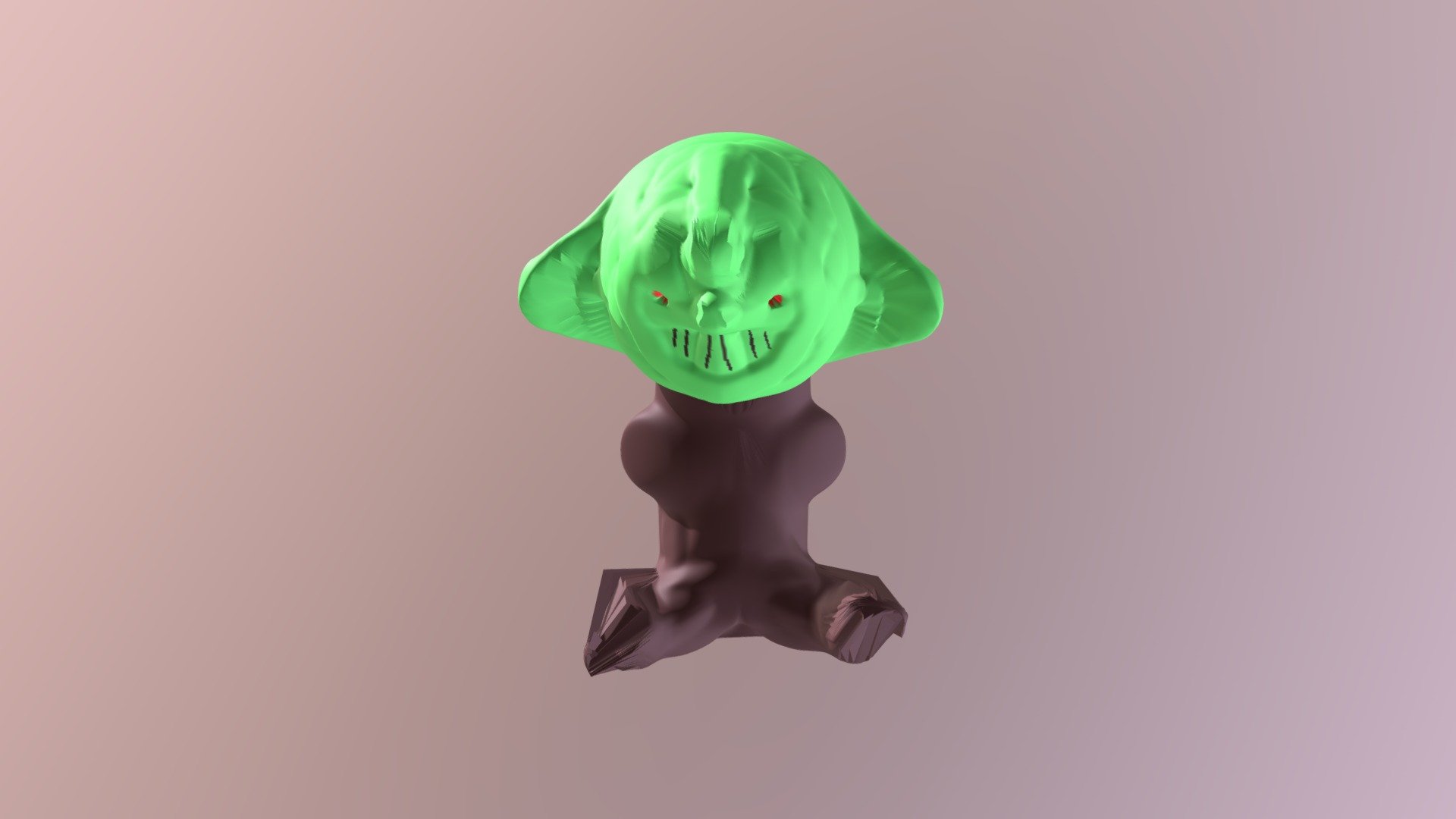 Little Monster Poo - 3D model by graceee [914683e] - Sketchfab