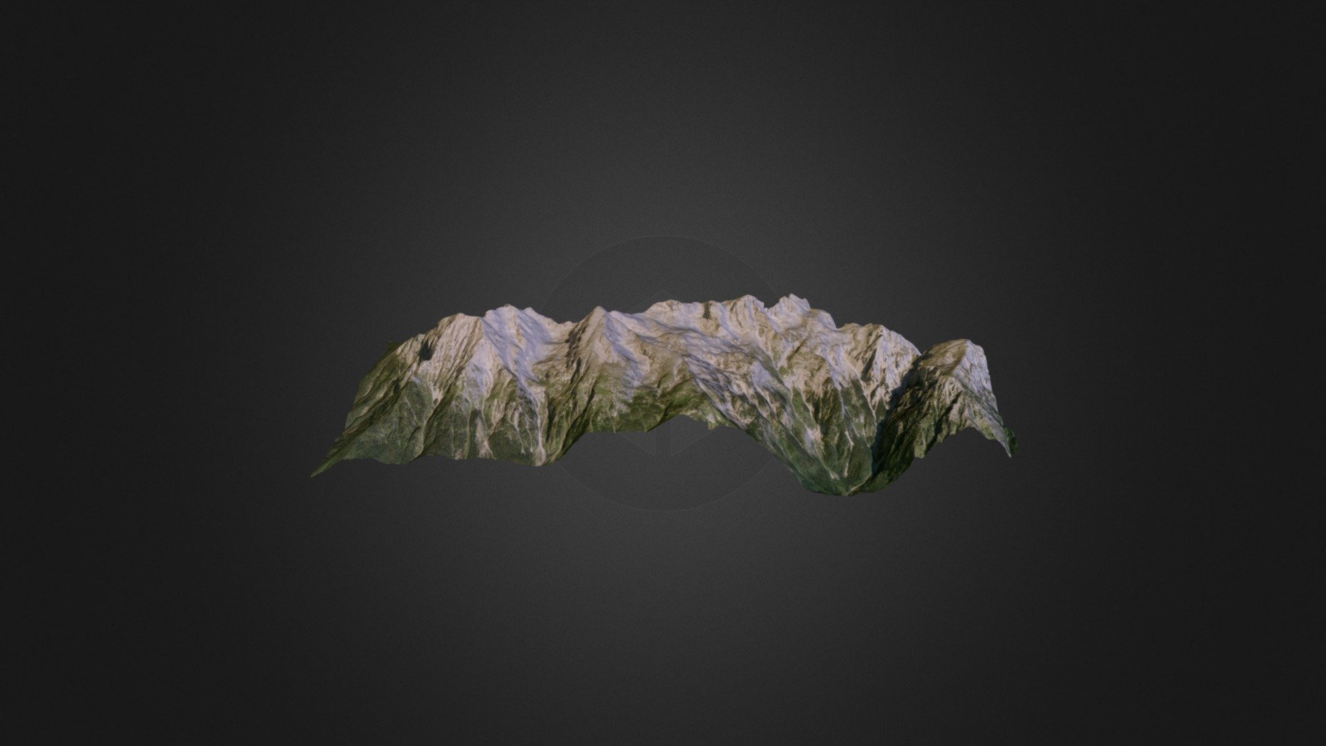Kamnik Alps - 3D model by Marko Vrabec (@okram) [91469b0] - Sketchfab