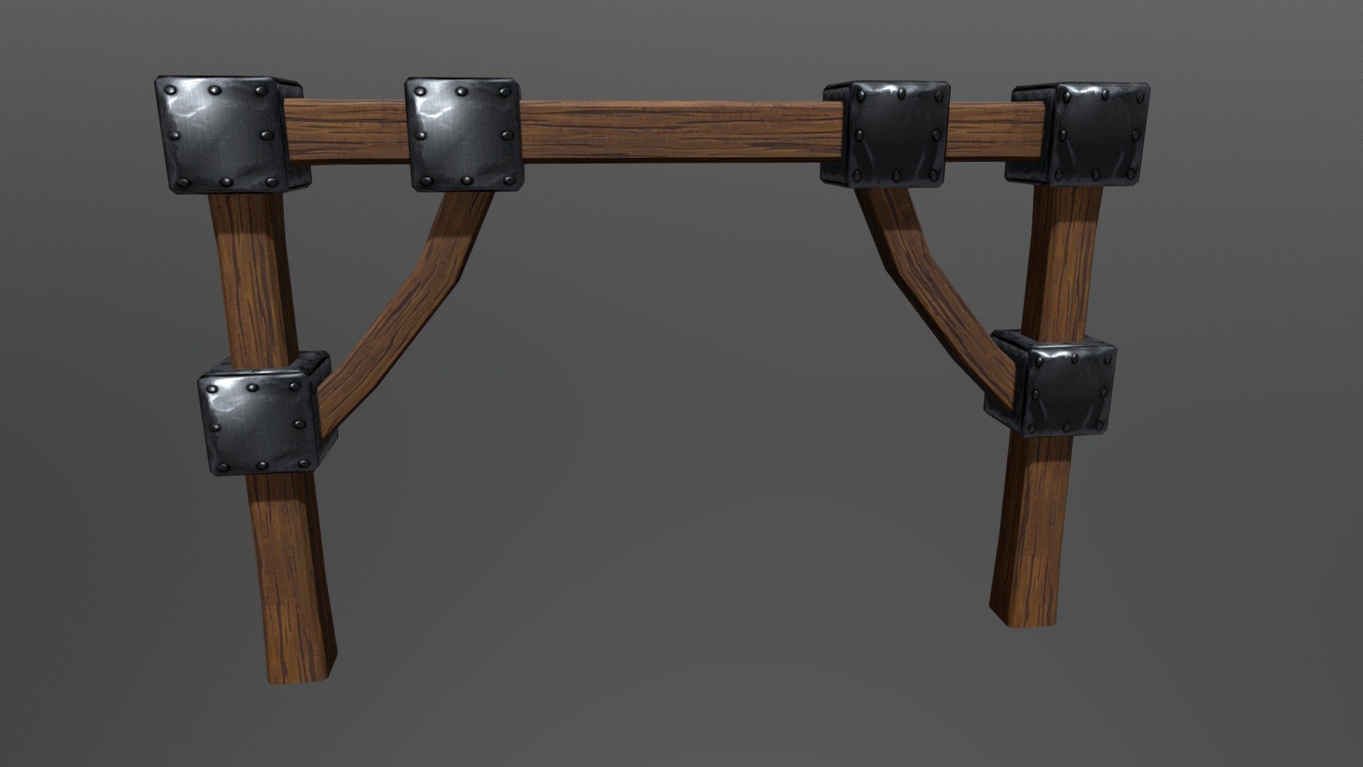 Scaffold Arch - 3D model by Anthony_Dinsdale [914735b] - Sketchfab