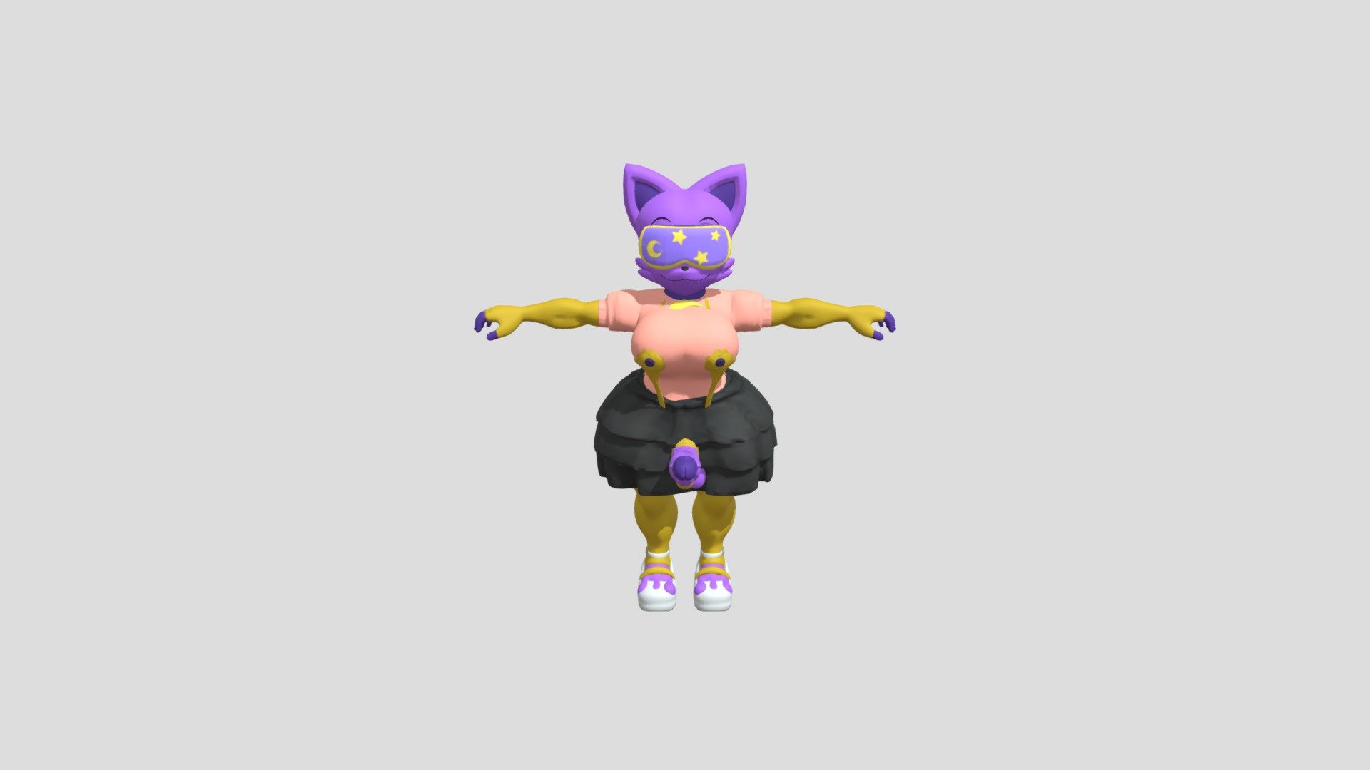 KM Catnap (Female) - Download Free 3D model by RyanPrisma3D (@rp3d_rp3d ...