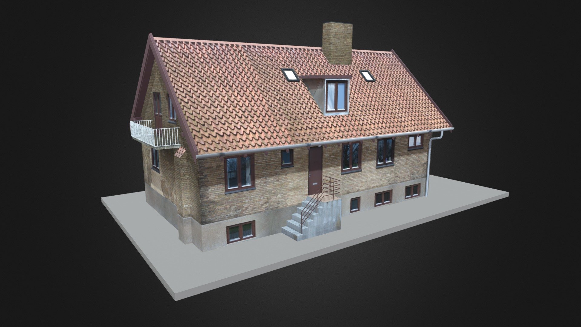 European Building 28 - 3D model by nuralam018 [9147d78] - Sketchfab