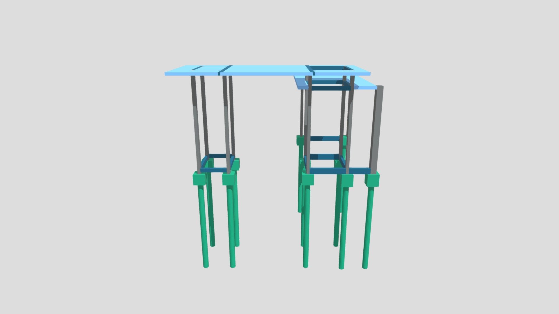 Modelo 3D - Reforma De Portaria - Download Free 3D model by ...