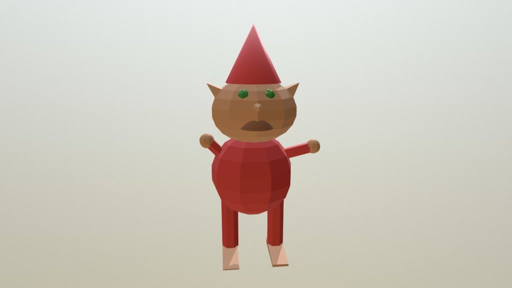 Low Poly Elf 2 - Download Free 3D model by jjmax30 [914a8f5] - Sketchfab