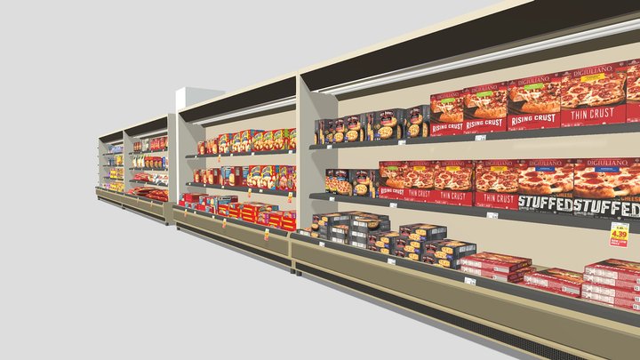 Frozen-food 3D models - Sketchfab
