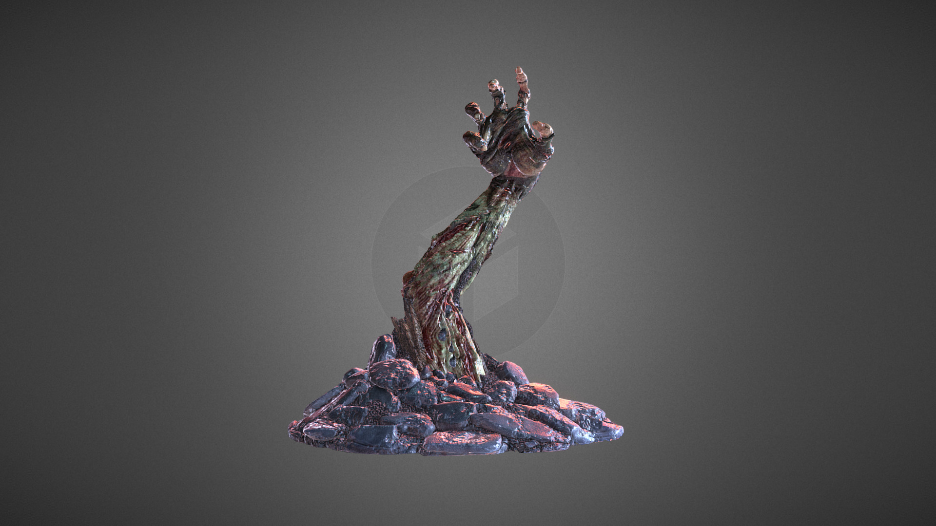 Zombie Tabletop Arm - 3D model by 3doftom [914bcf8] - Sketchfab