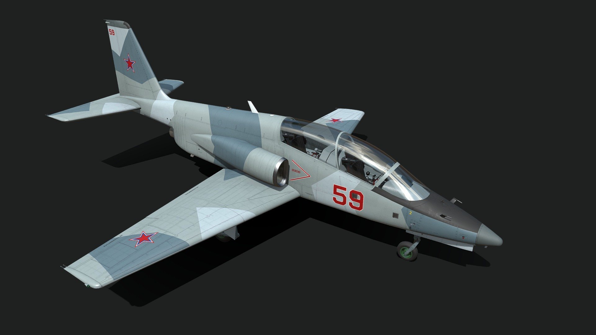 MiG UTS advanced trainer aircraft - Buy Royalty Free 3D model by Tim ...