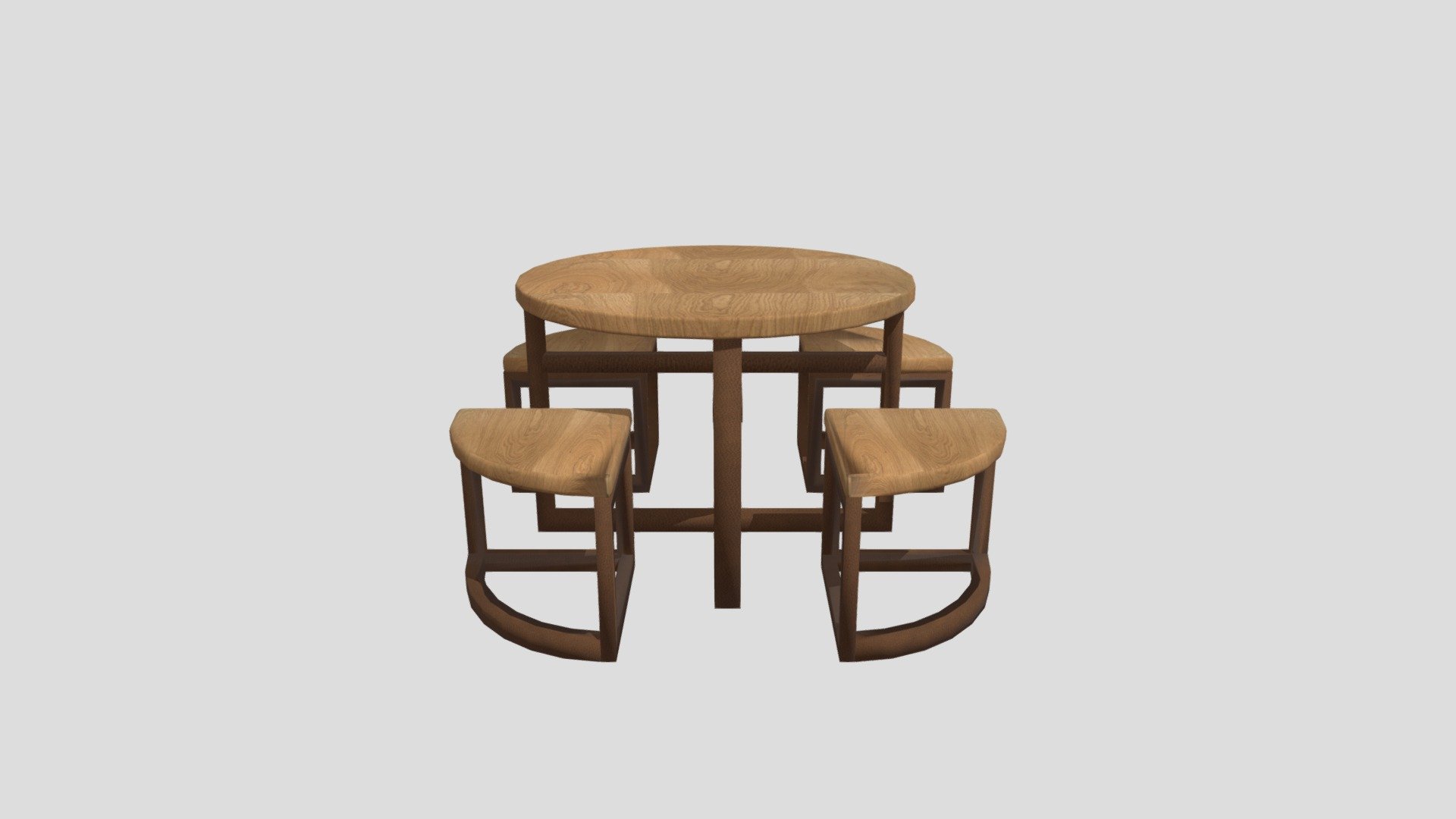 Round table - Download Free 3D model by saifur40-594 [914d756] - Sketchfab