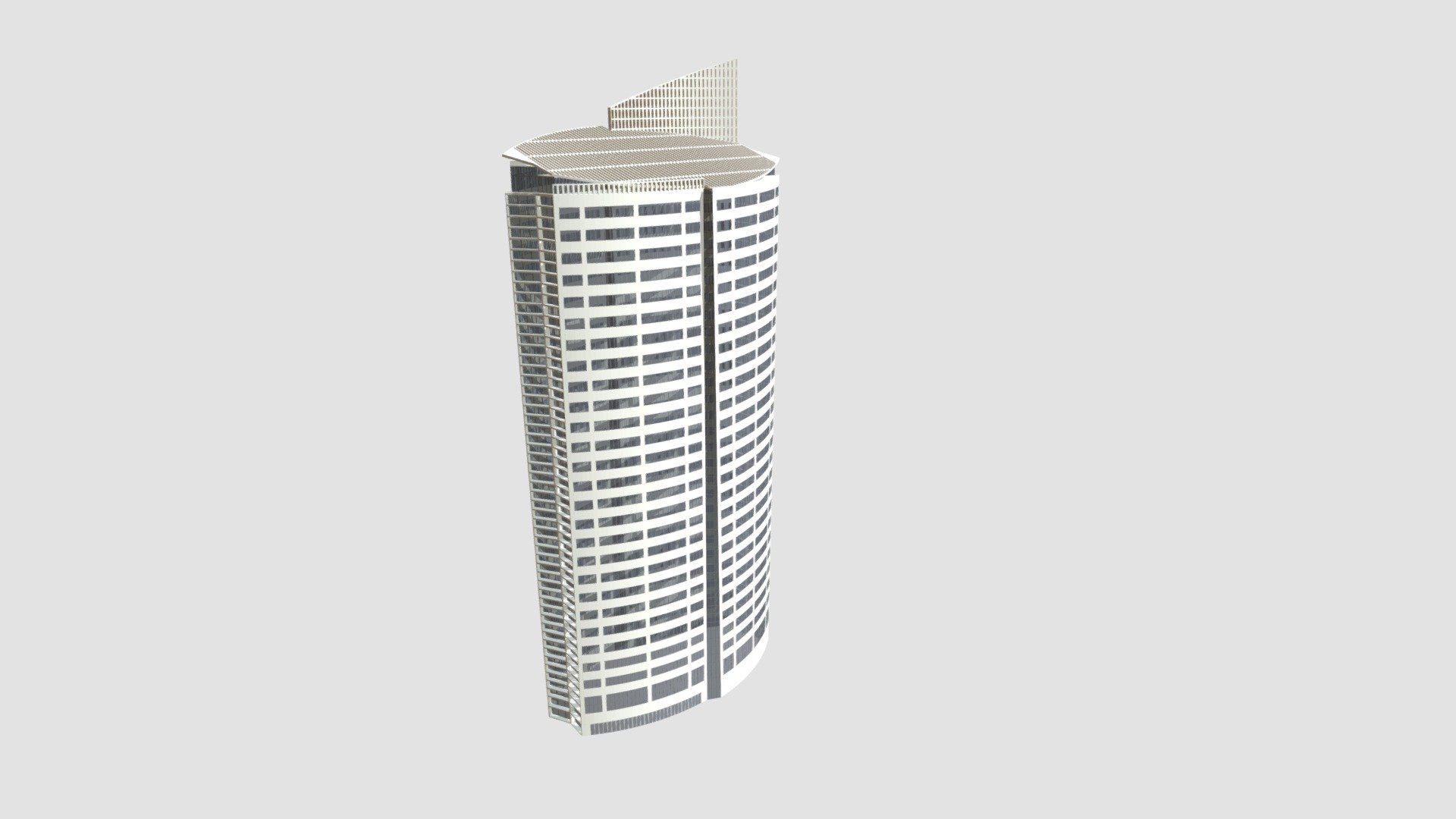 Detailed High Rise Building Complex 3d Model 3d Model Max Dxf