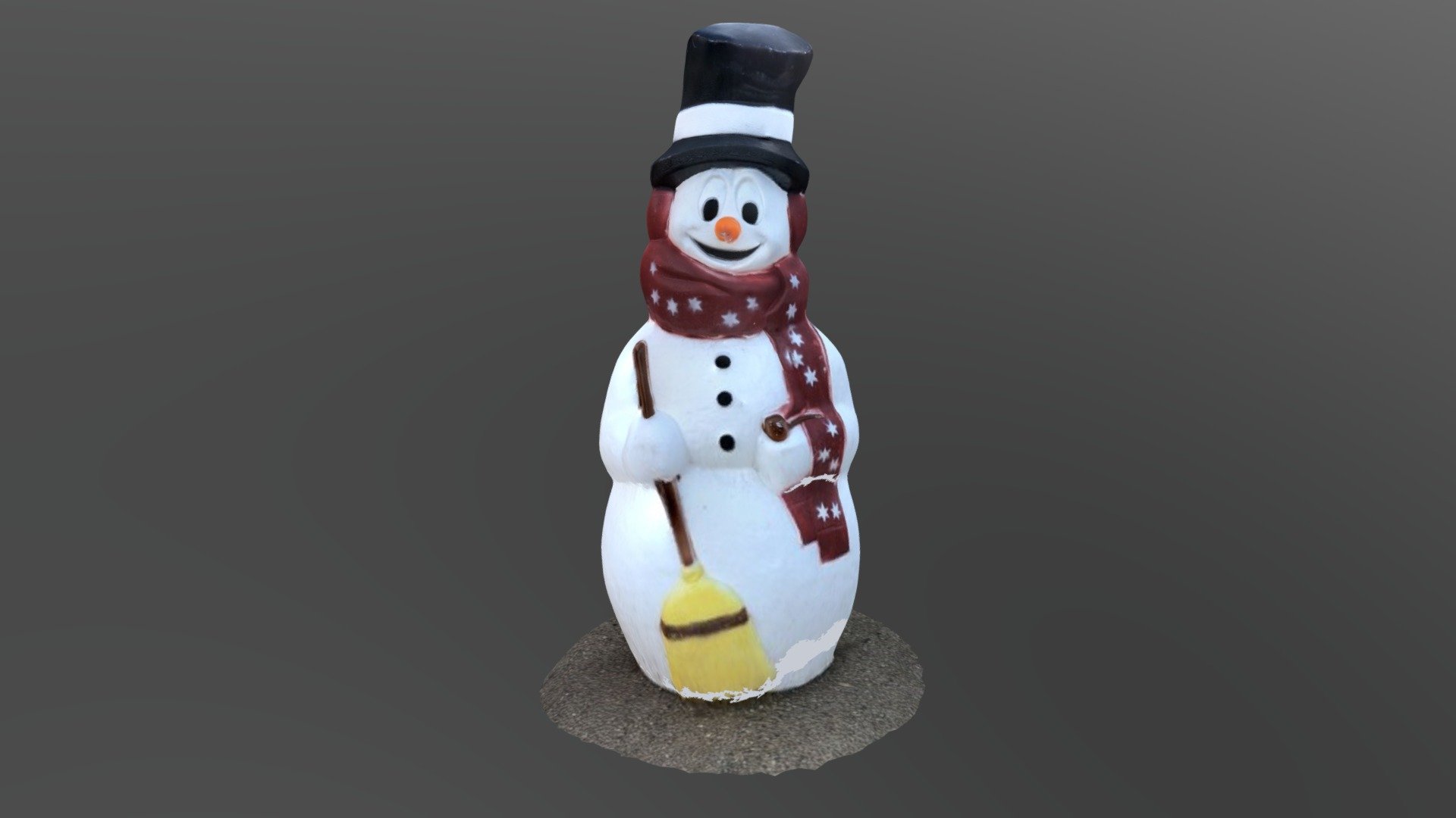 Snowman - Download Free 3D model by jtressle [914e98e] - Sketchfab