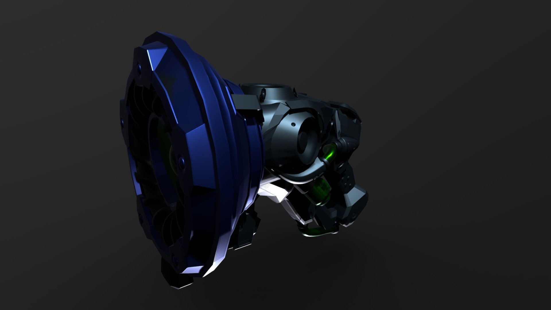Lucio Gun - Download Free 3D model by Lucia Criscuolo (@Neruth ...