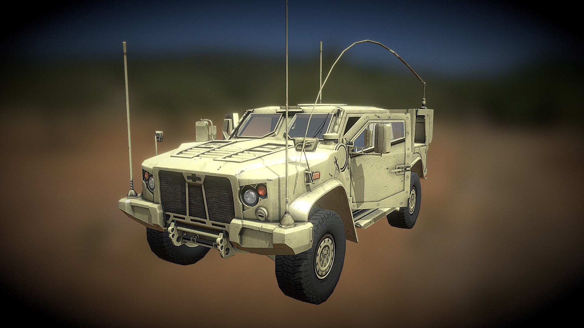 Oshkosh JLTV - 3D model by gwisstudios [9150126] - Sketchfab