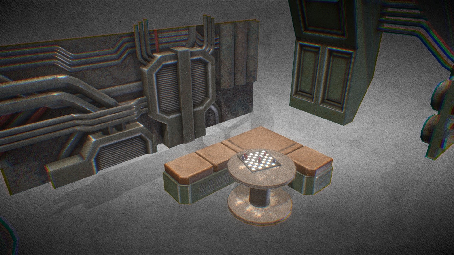 Sci-Fi Cargo Ship Interior - 3D model by The_Grouch_Art (@The_Grouch ...