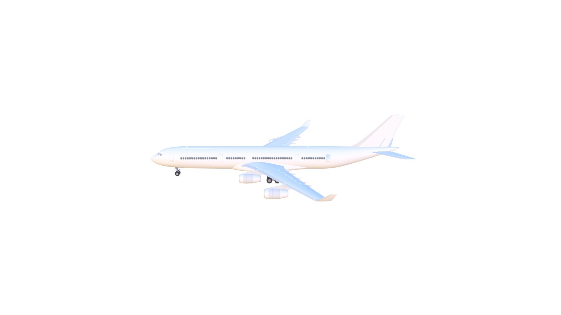 Airbus 330-300 - 3D model by NATS (@natsdigital) [9150f3d] - Sketchfab