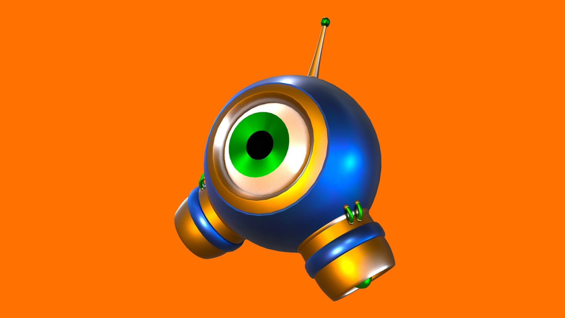 robot sphere - 3D model by Diego.Gonzalez2 [91510f1] - Sketchfab