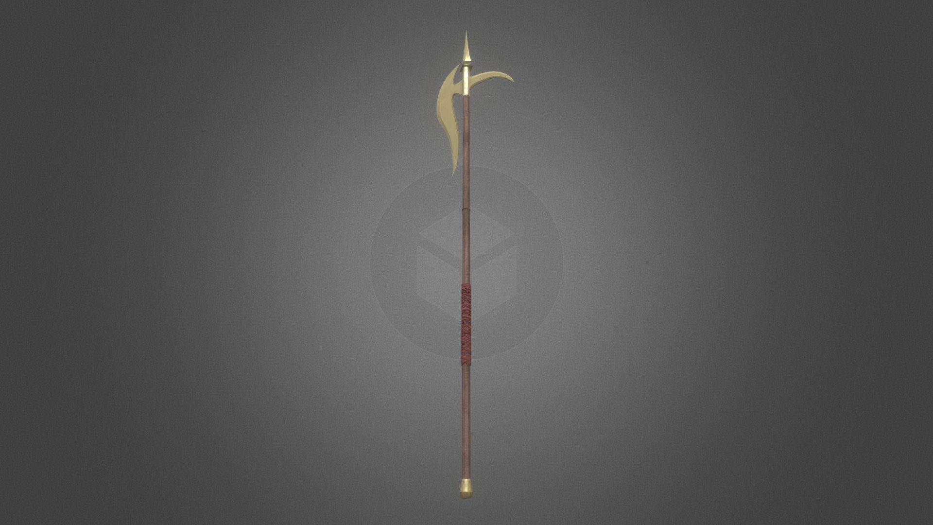 Halberd | Project Assets - 3D model by BottledWehr [91516fc] - Sketchfab