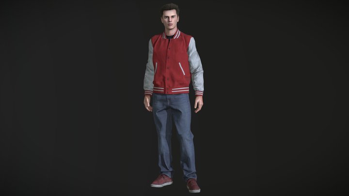 Athlete 3D models - Sketchfab