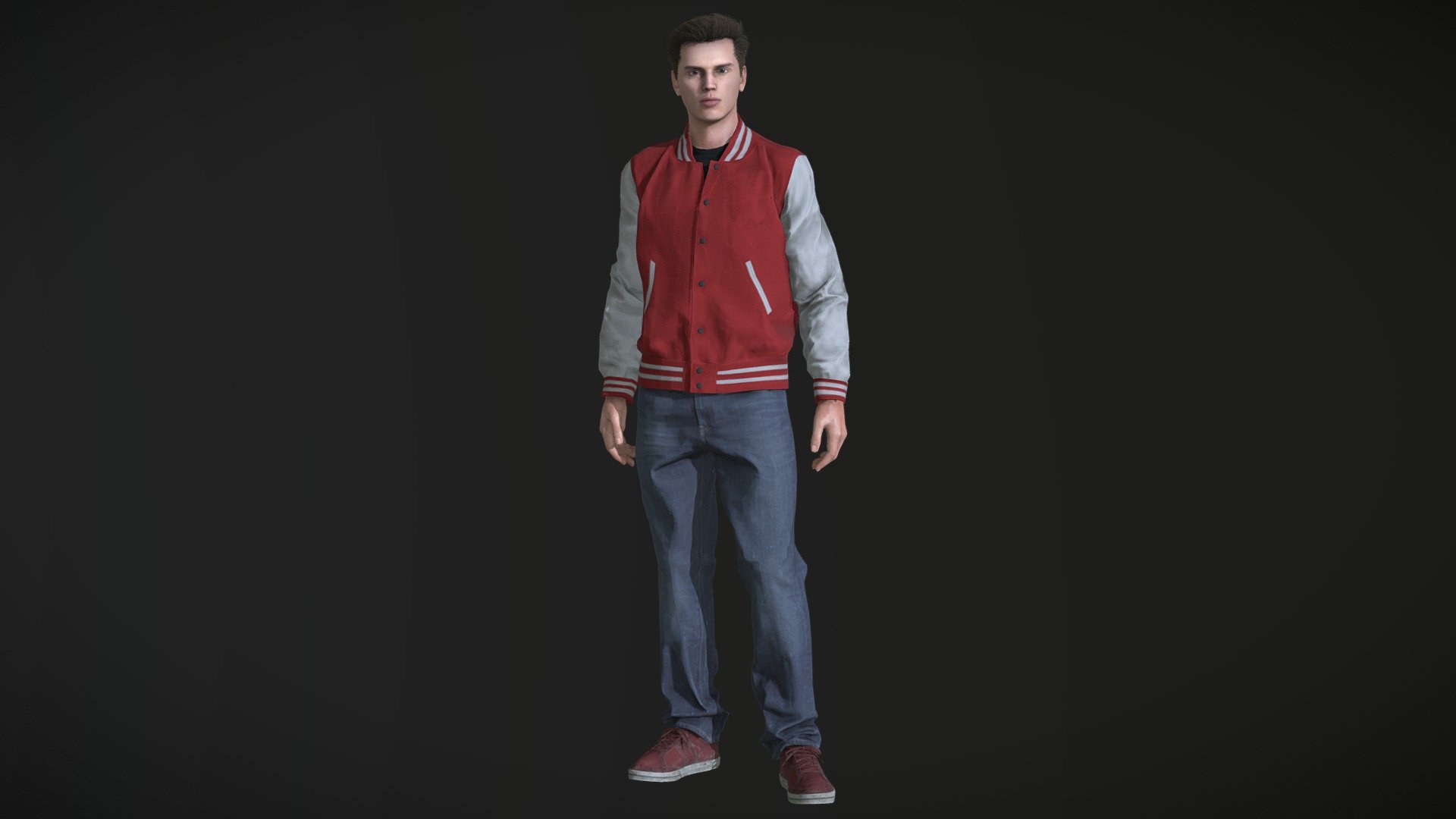 Athlete (Jock) PBR Game Ready - Buy Royalty Free 3D model by lidiom4ri4 ...