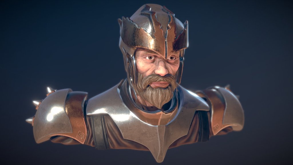 Old Knight - 3D model by Victor Mellini (@victormellini) [9151d27 ...