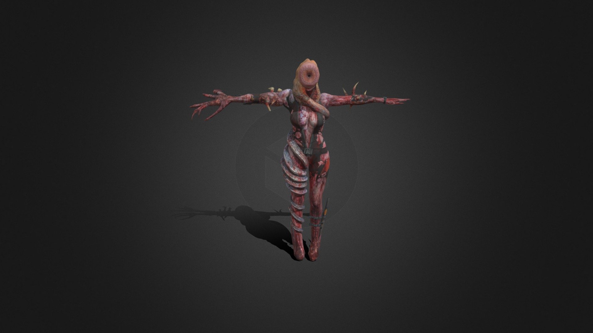 Rachel Foley evil - Download Free 3D model by Ghost73 (@Ghost73_2 ...