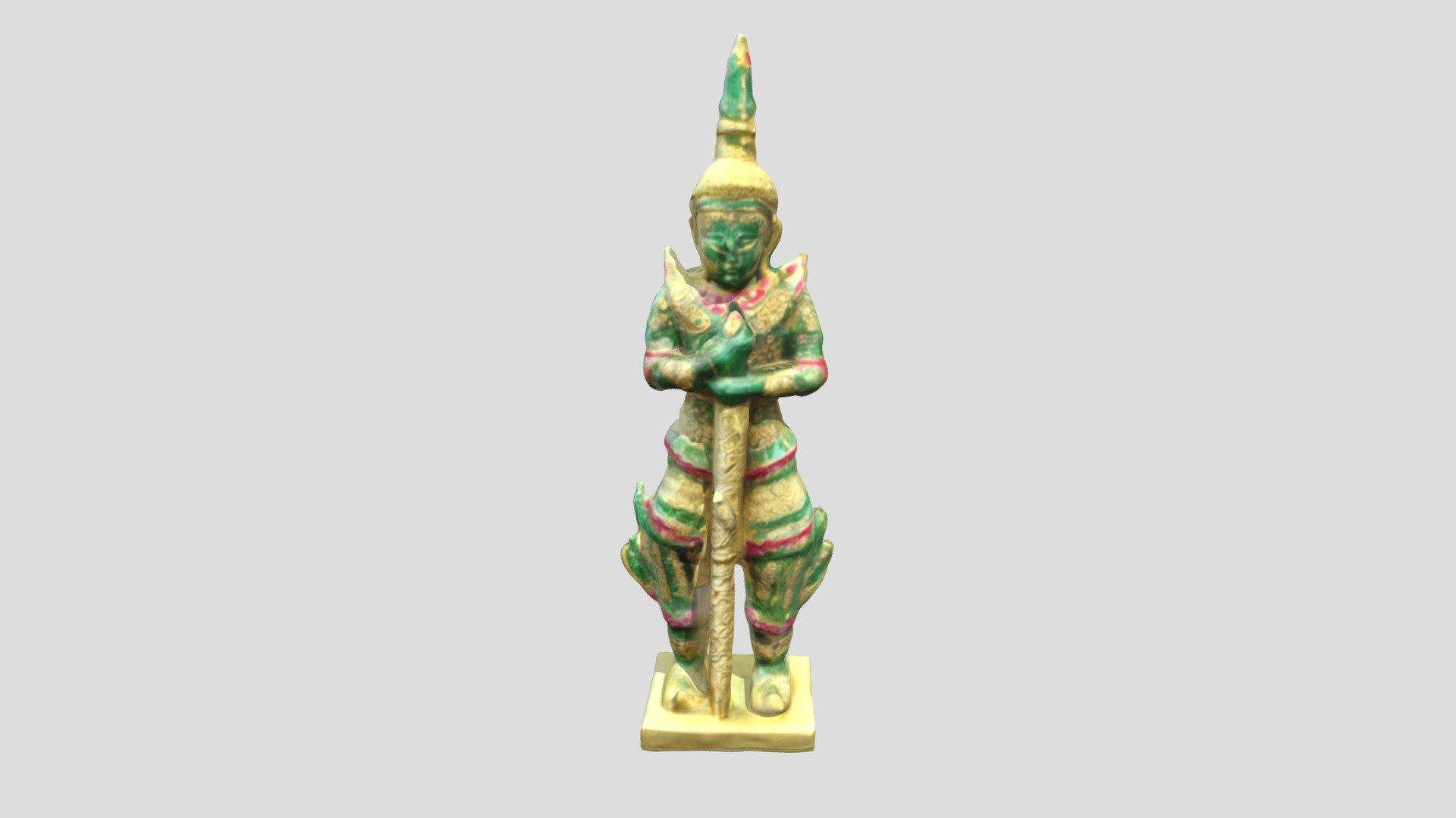 Guardian Statue - 3D model by Ahzz.Roth [9153ed7] - Sketchfab