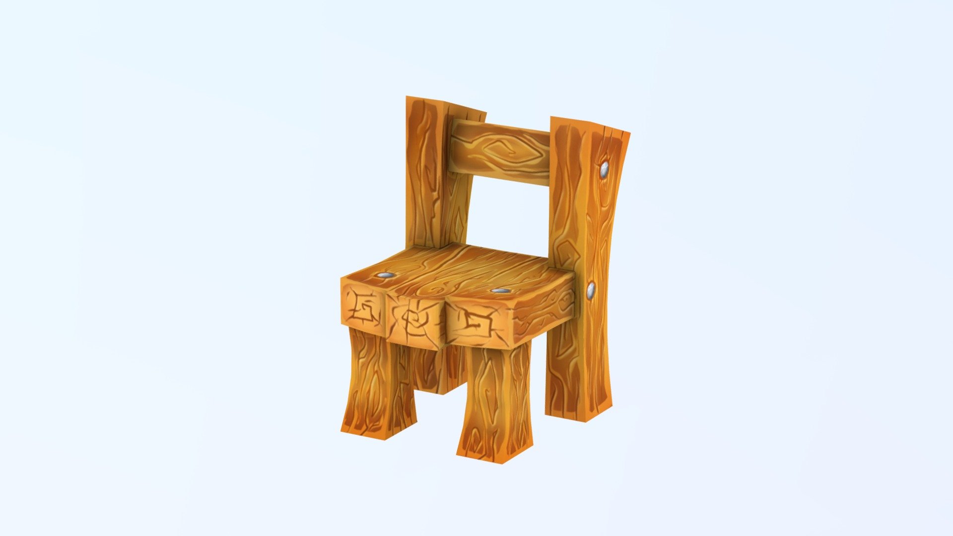 Stylized Chair - 3D model by Jakob A. Poulsgærd (@Jakob_Anden) [9156c17 ...