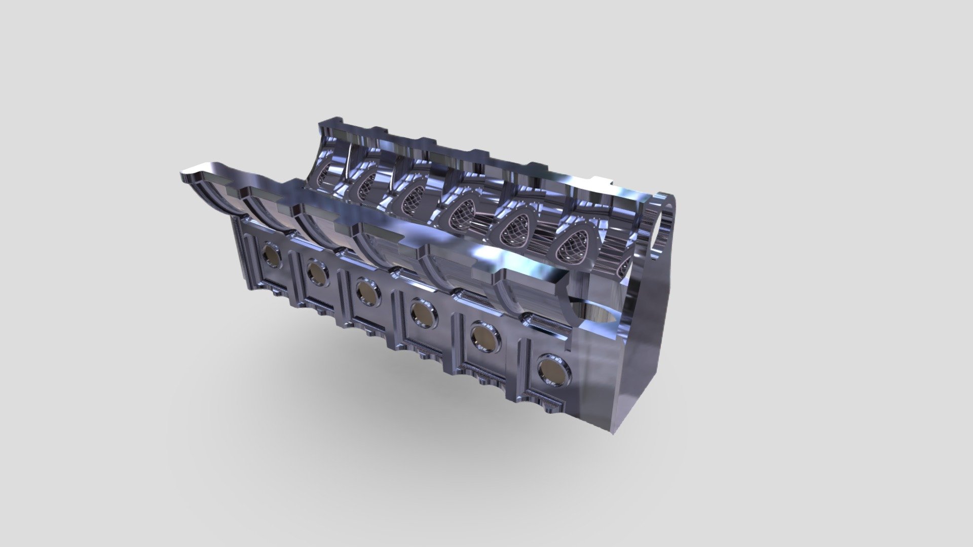 Engine Block - 3D model by francobravo [915710a] - Sketchfab