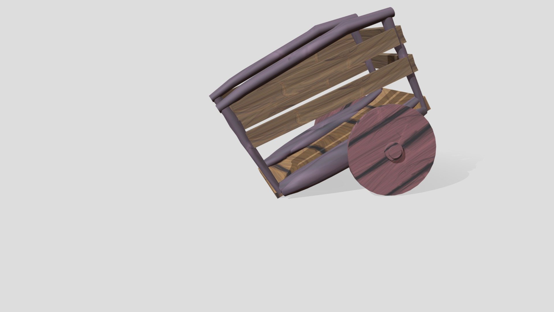 Hand Cart - Download Free 3D model by thierryvanrooijen [91597ae ...