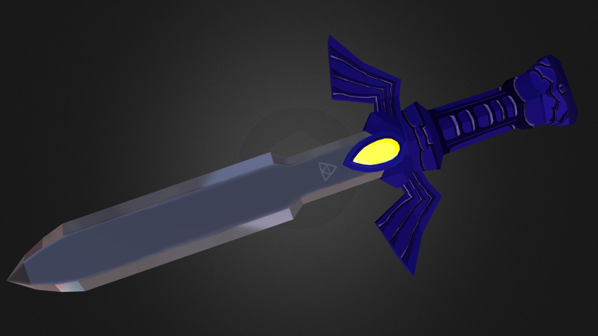 Master Sword - Download Free 3D model by Uri Herrera (@Uri.Herrera ...