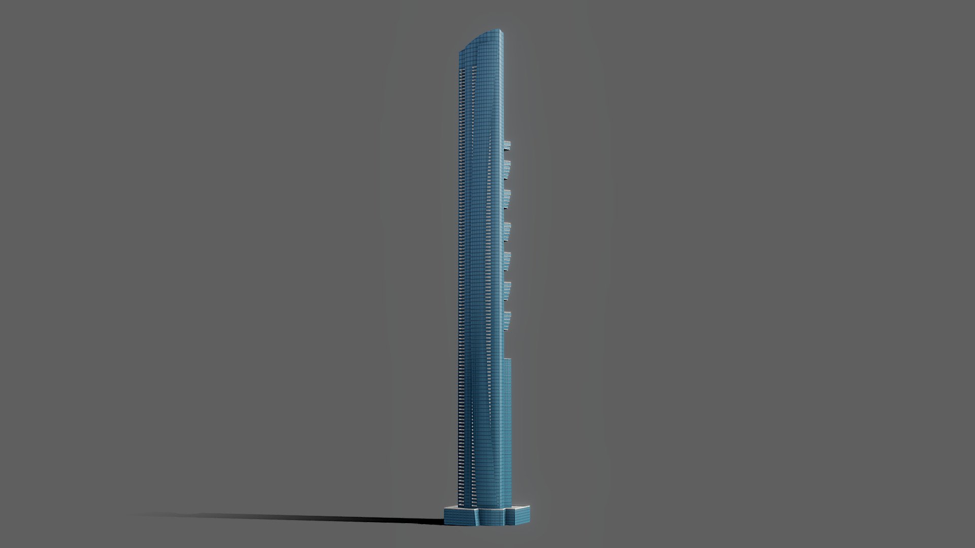 Pentominium Tower - Dubai marina - Buy Royalty Free 3D model by 1Quad ...
