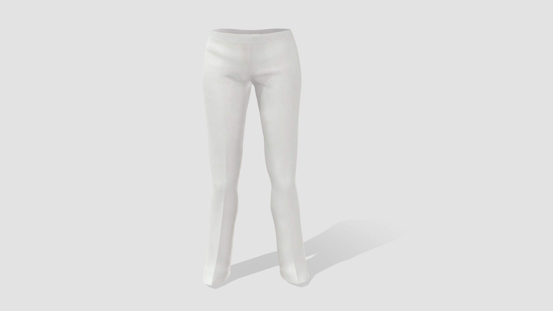 Female Stretch Pants Trousers - Buy Royalty Free 3D model by 3dia ...