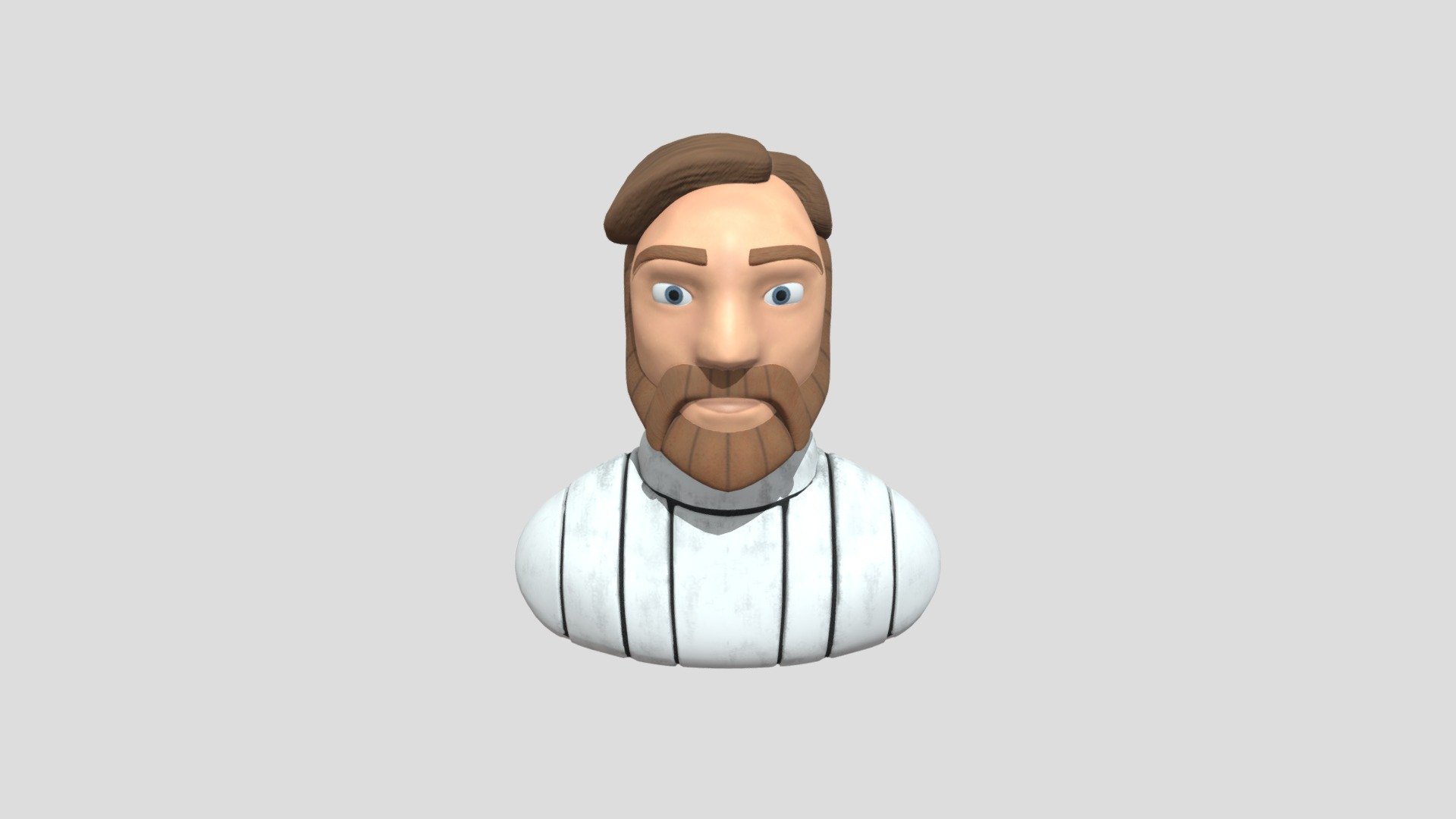 Obi-Wan Kenobi | TCW - 3D model by brwoehlke [915cf89] - Sketchfab