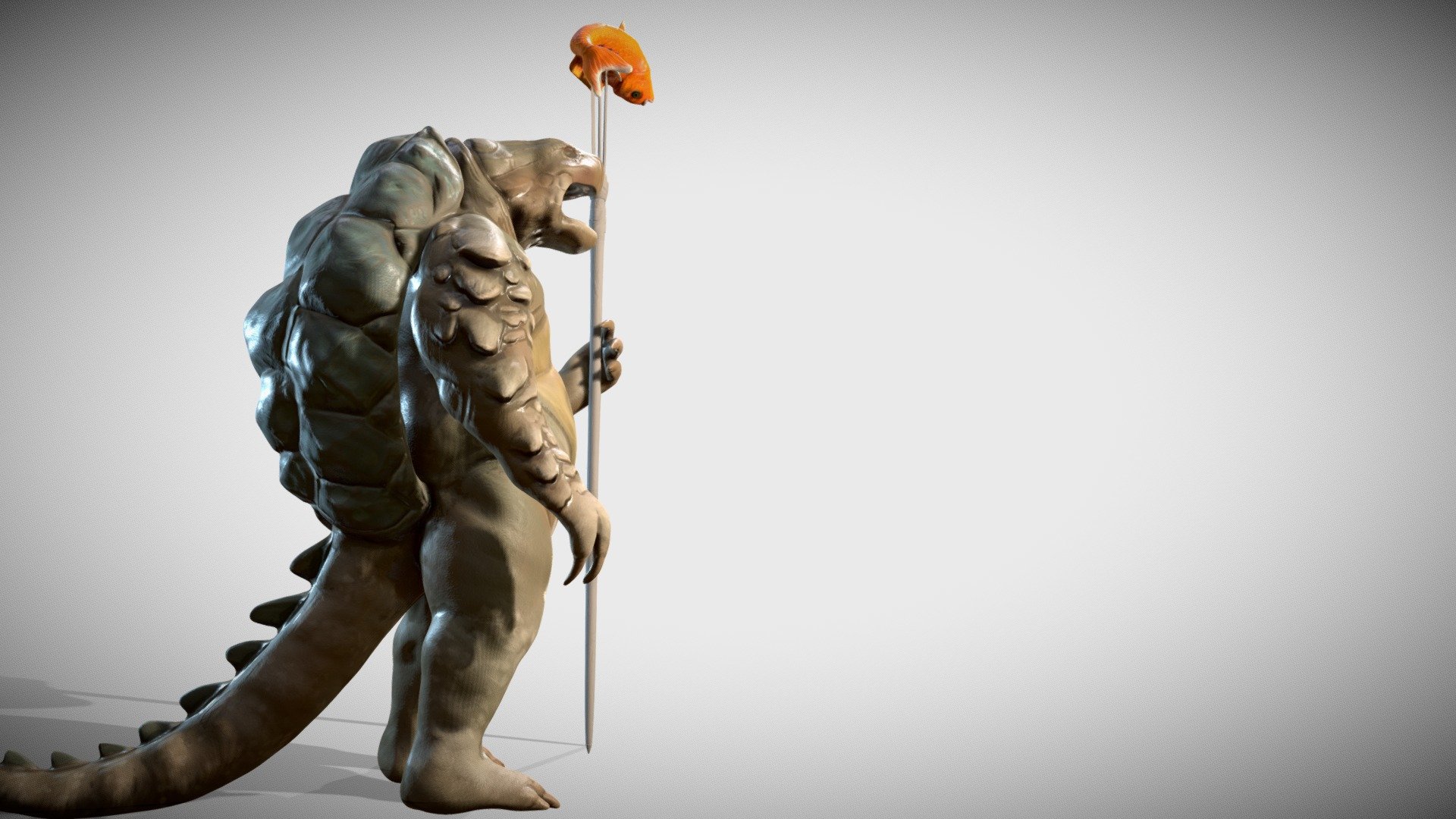 Mutant Turtle - 3D model by Sheenk103 [915d9d7] - Sketchfab