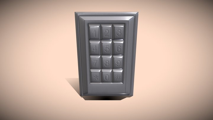 Keypad 3D models - Sketchfab